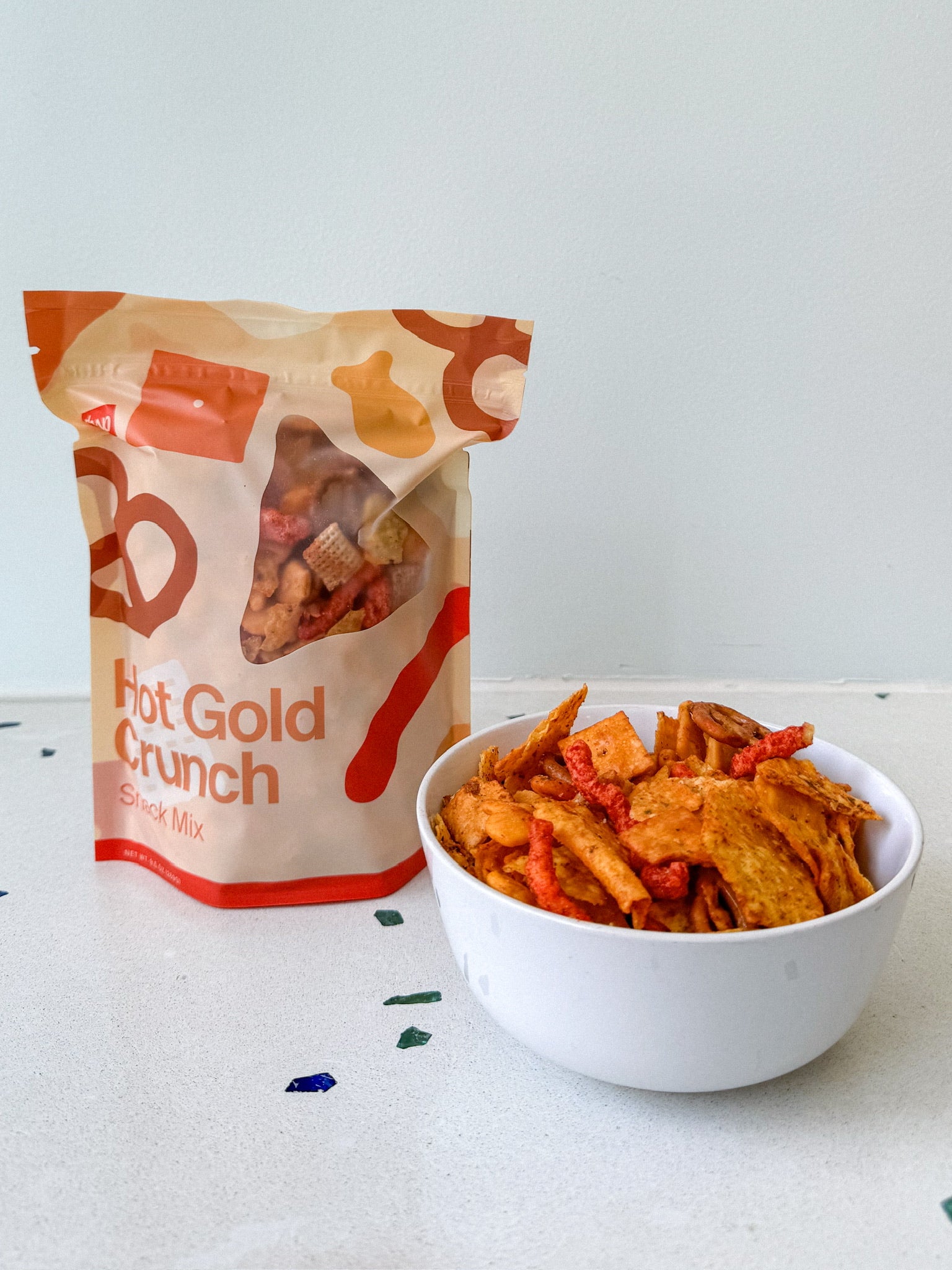 Hot Gold Crunch Snack Mix | Tablespoon Cooking Co.
