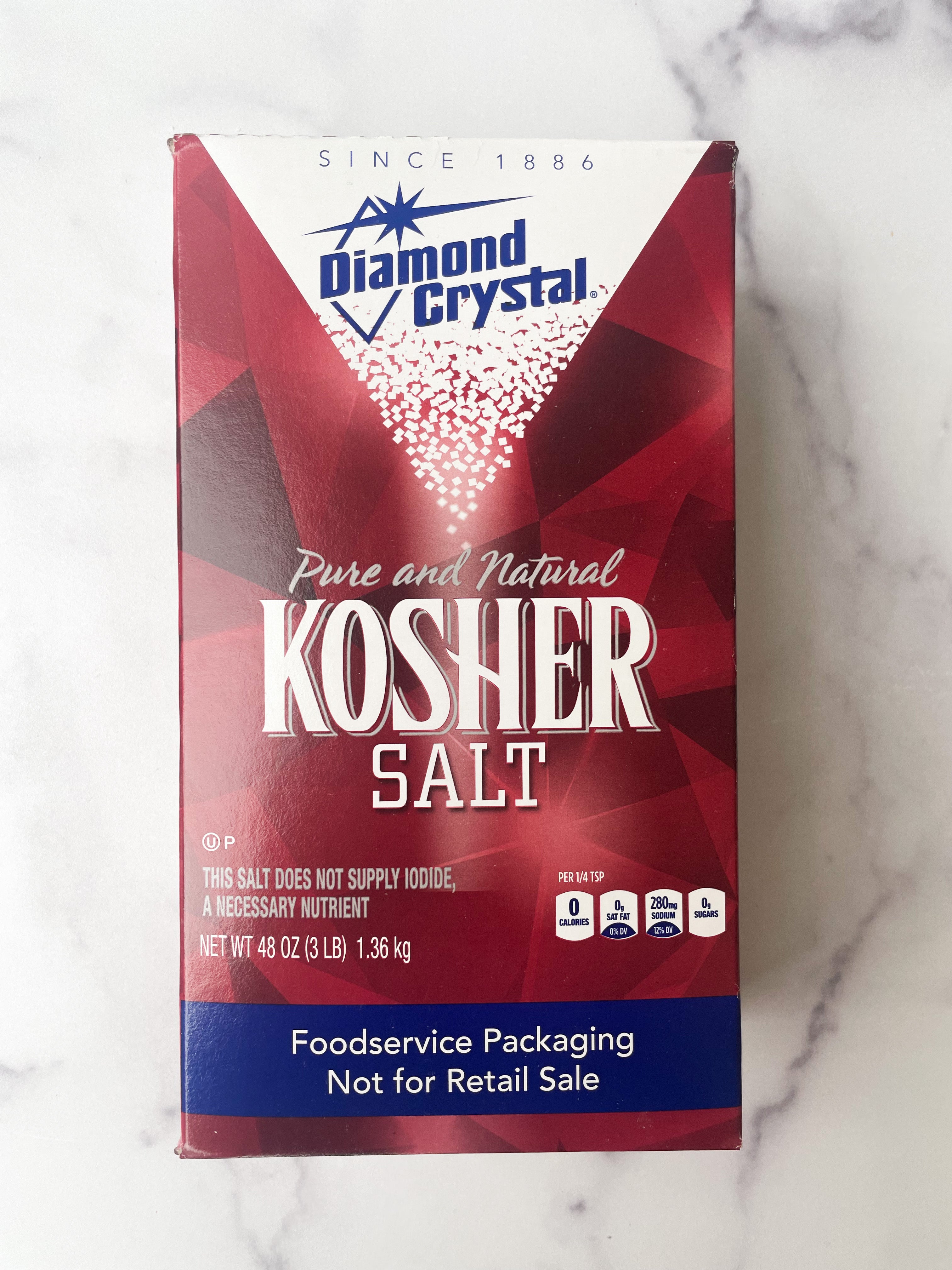 kosher salt packaging